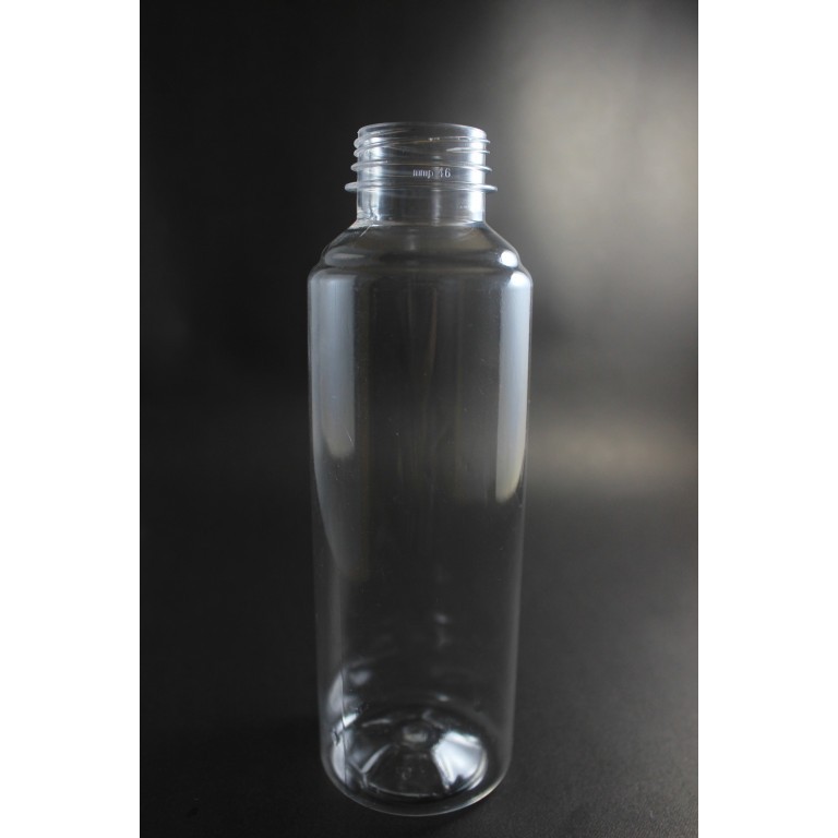 Jual Botol Almond 250 ml / Botol Plastik 250 ml Clear Tutup Warna Putih ...