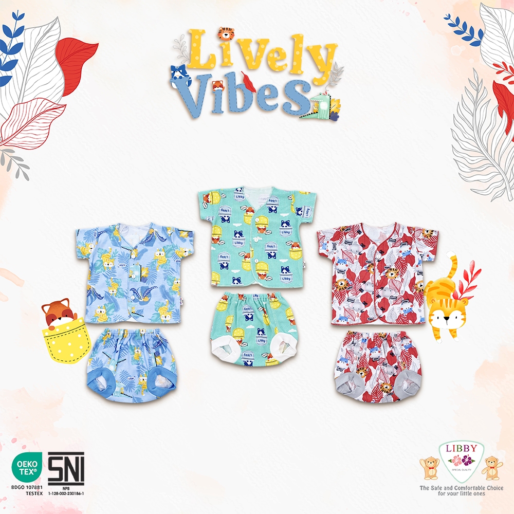 Jual Libby Baby Setelan Pendek Celana Newborn - HYPE GIRL / PLAYFULL HARMONY / BABY COLLECTION ...