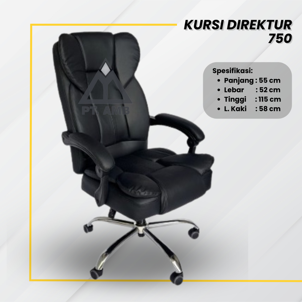 Jual KURSI KERJA/KURSI KANTOR/KURSI PUTAR KANTOR/KURSI MANAGER HIDROLIK ...
