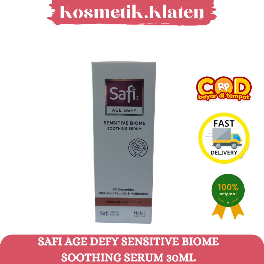 Jual Safi Age Defy Sensitive Biome Soothing Serum 30ml | Shopee Indonesia