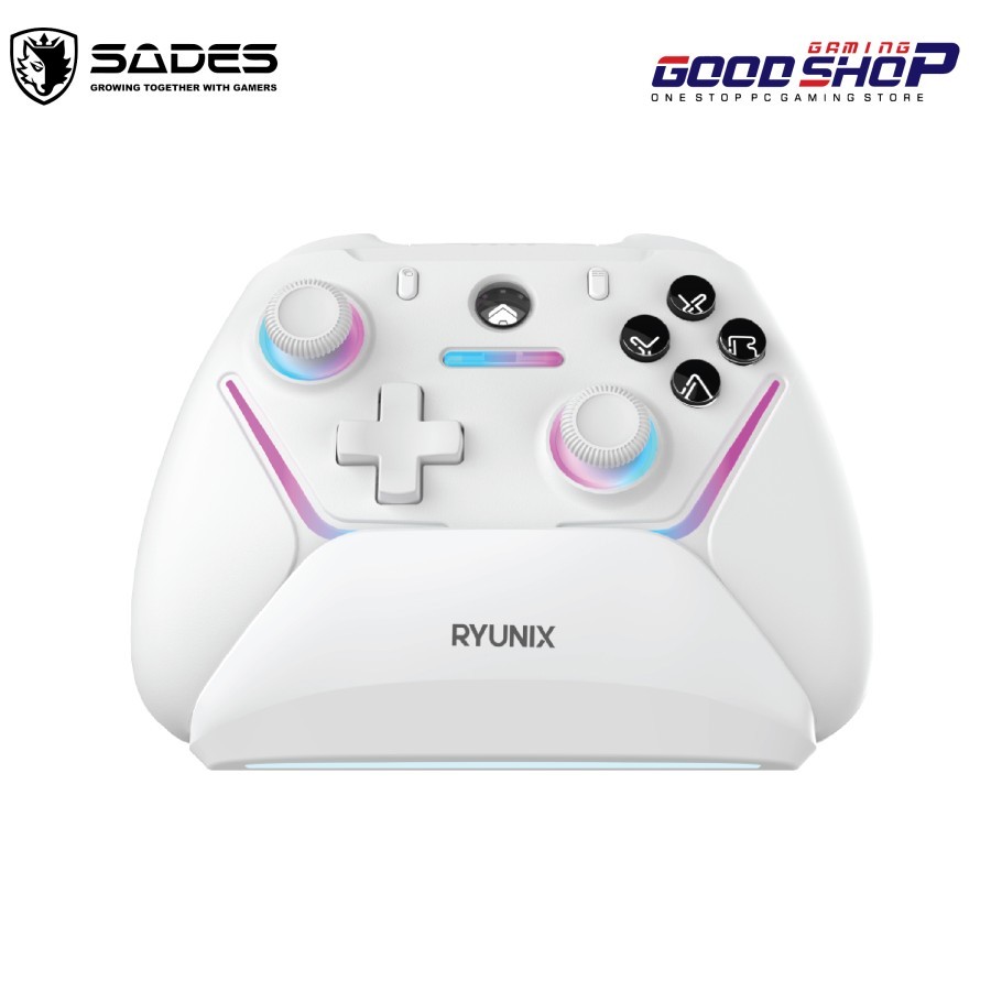 Jual Sades Ryunix G80 / G-80 Wireless Gamepad Hall Effect Analog Dual Mode | Shopee Indonesia