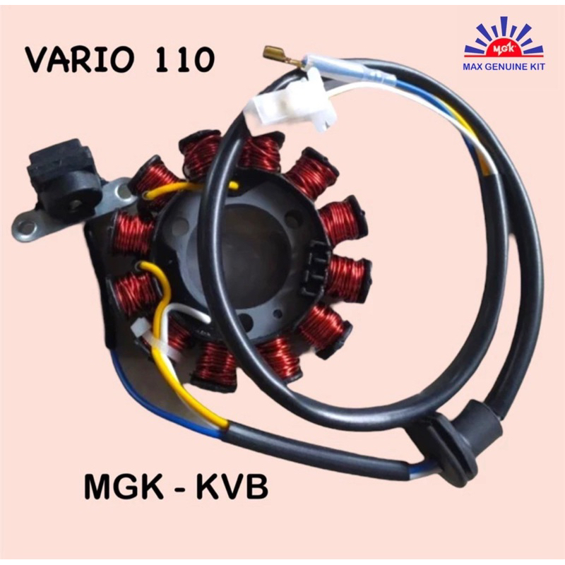 Jual MGK SPULL ASSY STATOR COMP VARIO 110 KARBU / VARIO CW KODE KVB ...