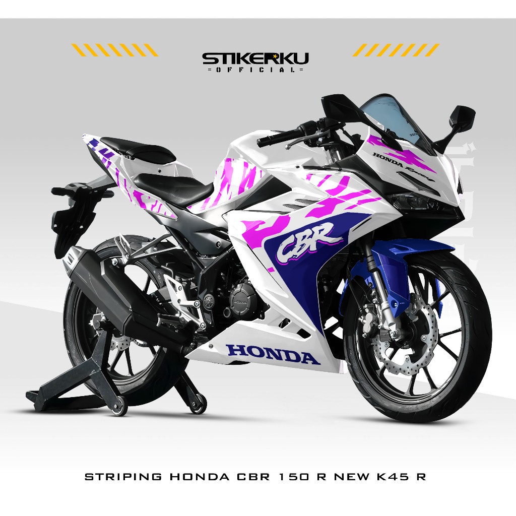Jual STRIPING CBR150R K45R / MOTIF 13 / CBR 150R / STICKER / STIKER MOTOR / VARIASI / LIST MOTOR ...