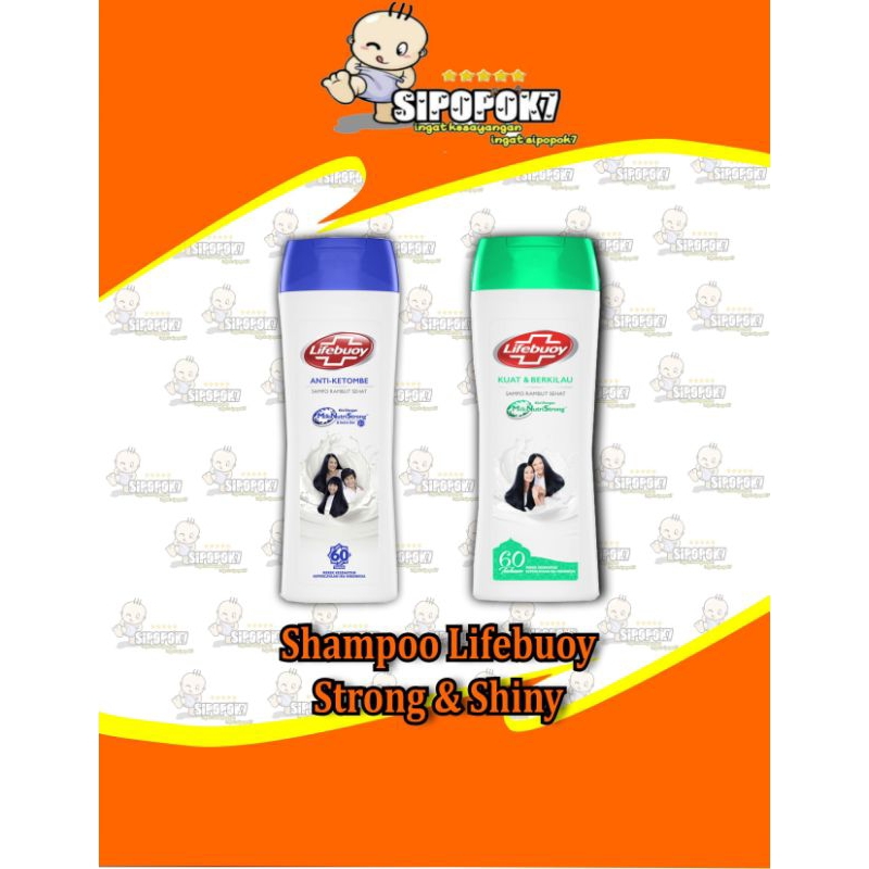 Jual Lifebuoy Shampoo Strong & Shiny Anti Dandruff 340ml 340 ml ...