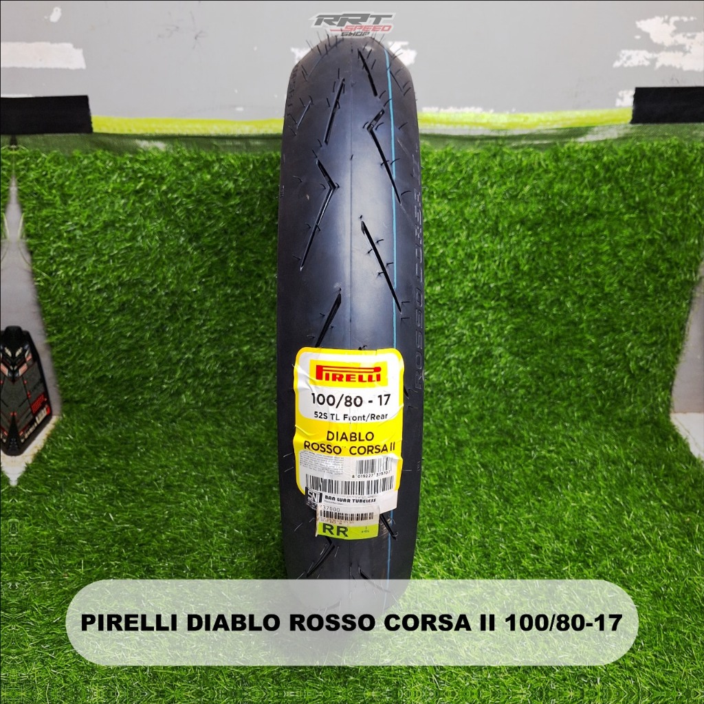 Jual BAN PIRELLI DIABLO ROSSO CORSA 2 II 100/80 110/70 SPORT 120/70 90/80 100/80 70 80 90 100 ...