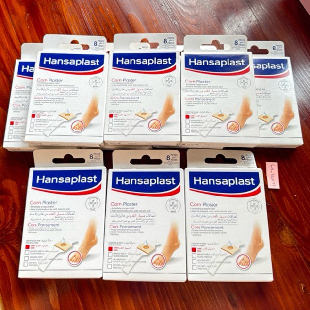 Jual Hansaplast corn plaster / plester kutil mata ikan kapalan made in ...