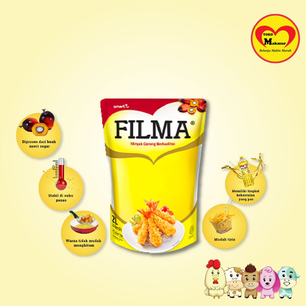 Jual Filma 1Lt Dan 2 Lt Refill(Khusus Gojek Surabaya)/Toko Makmur ...