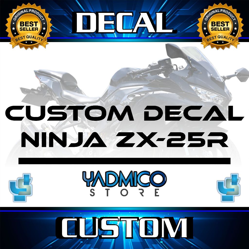 Jual Desain Custom Decal ZX-25R Full Body | Shopee Indonesia