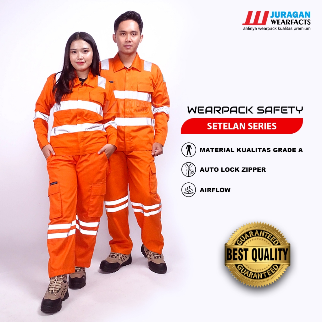 Jual Juragan Wearfacts - Wearpack Safety Setelan Warna Orange | Shopee ...