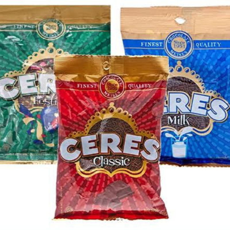 Jual Ceres Meses Classic / Milk / Festive Coklat 80 Gram | Shopee Indonesia