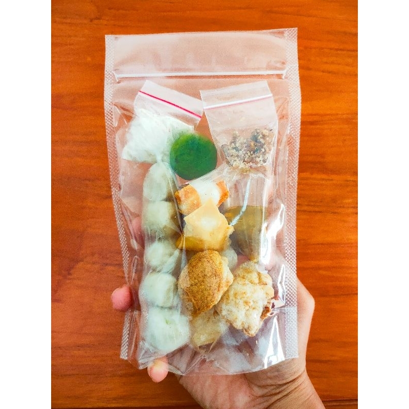 Jual Baso aci instan komplit mini / Baso aci kuah pedas / enak murah ...