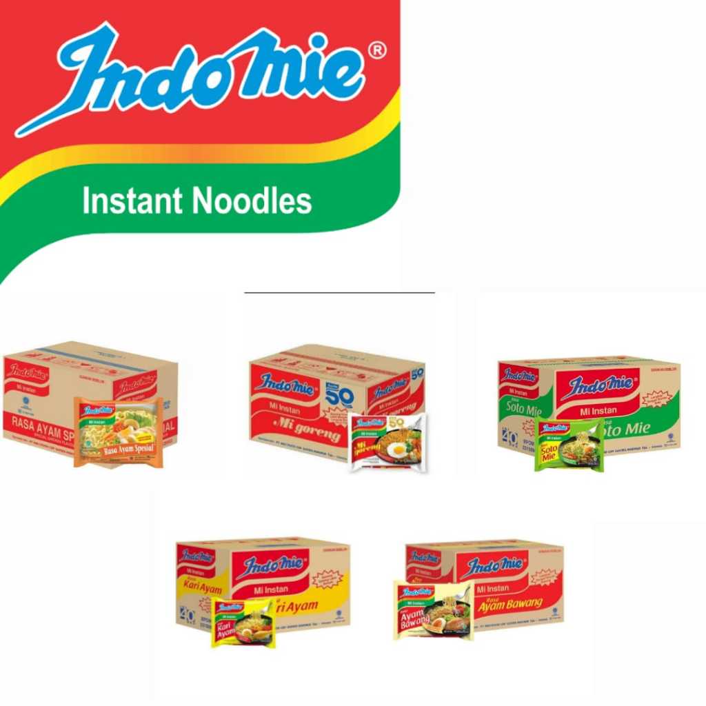 Jual Indomie 5 variasi rasa 1 kardus isi 40pcs | Shopee Indonesia