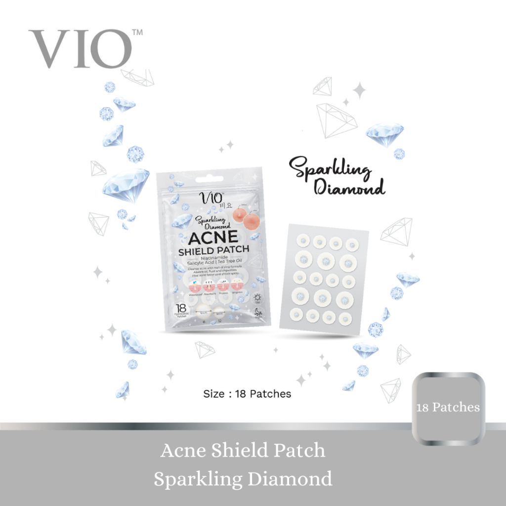 Jual Vio Acne Shield Patch Sparkling Diamond Series | Shopee Indonesia
