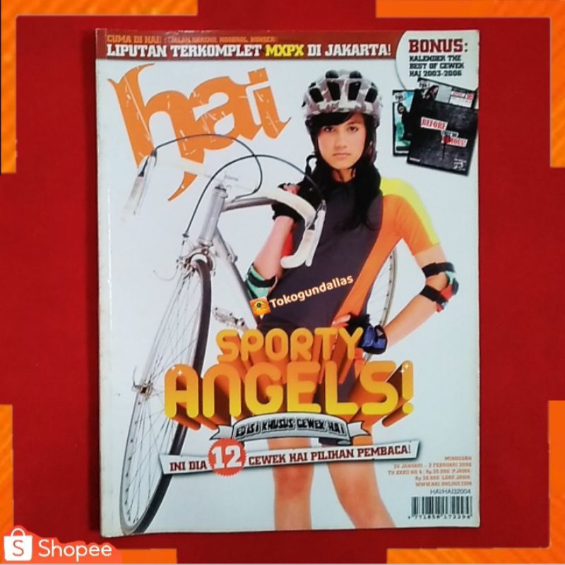 Jual Majalah Hai edisi khusus cewek tahun 2008 / Model Cover Pevita Pearce / Artikel 12 Cewek ...