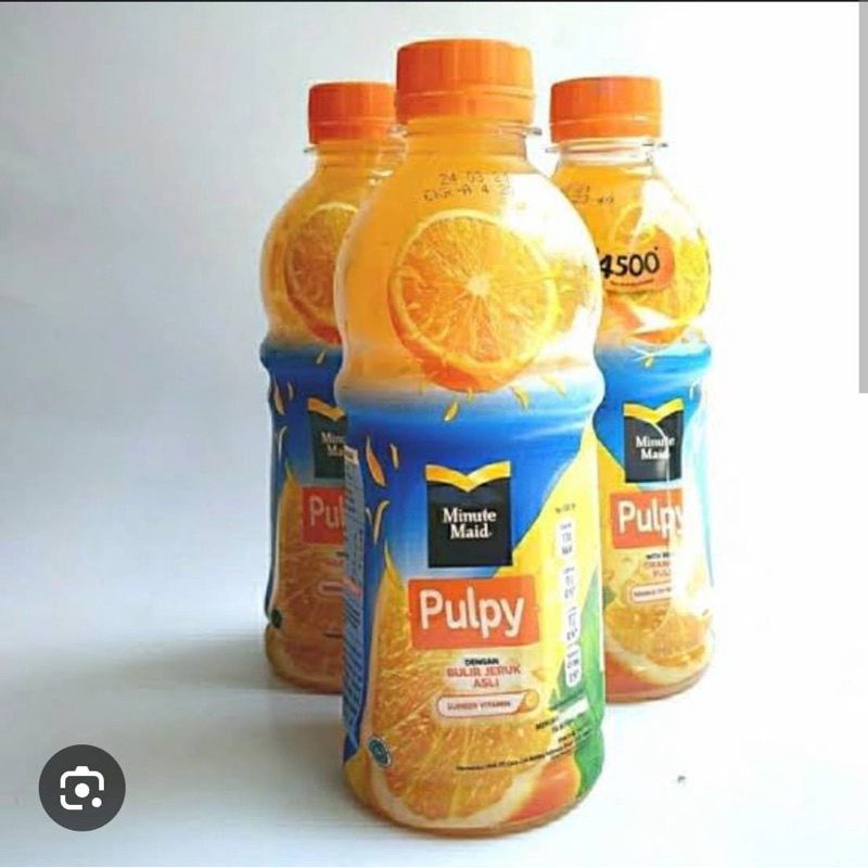 Jual Minute Maid Pulpy orange 300ml | Shopee Indonesia