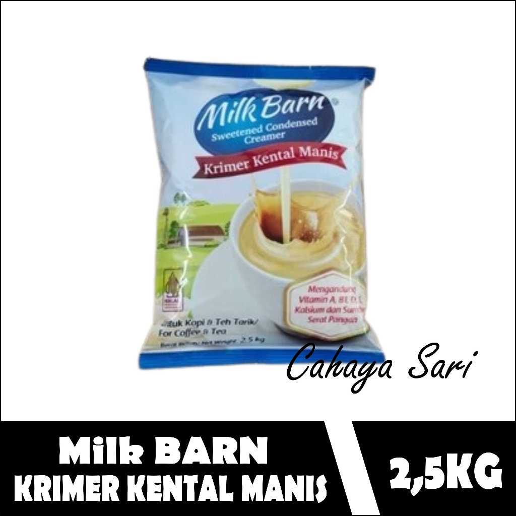 Jual Susu Krimer Kental Manis Milk Barn 2.5 Kg | Shopee Indonesia