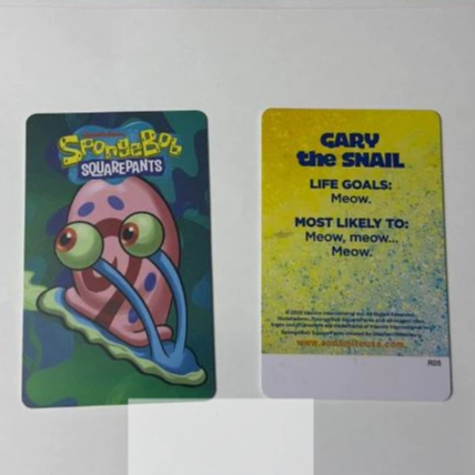 Jual Kartu Gary Spongebob Timezone ( hanya gary bukan 1 set ) | Shopee ...