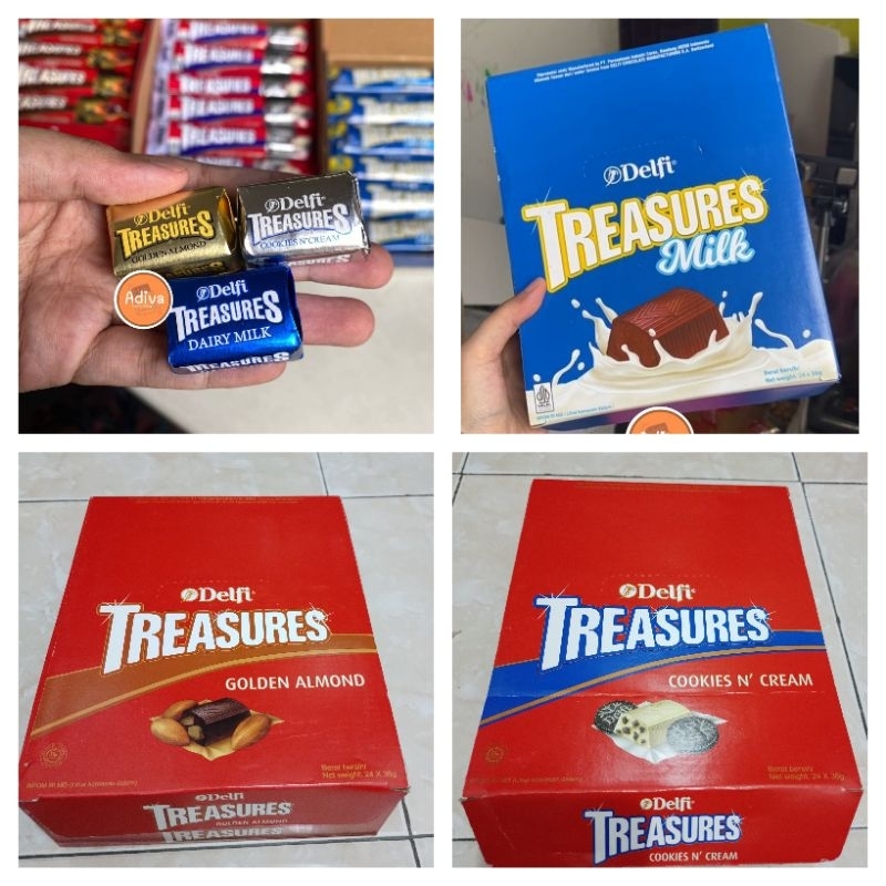 Jual Treasure Delfi 1 box 96 pcs | Shopee Indonesia