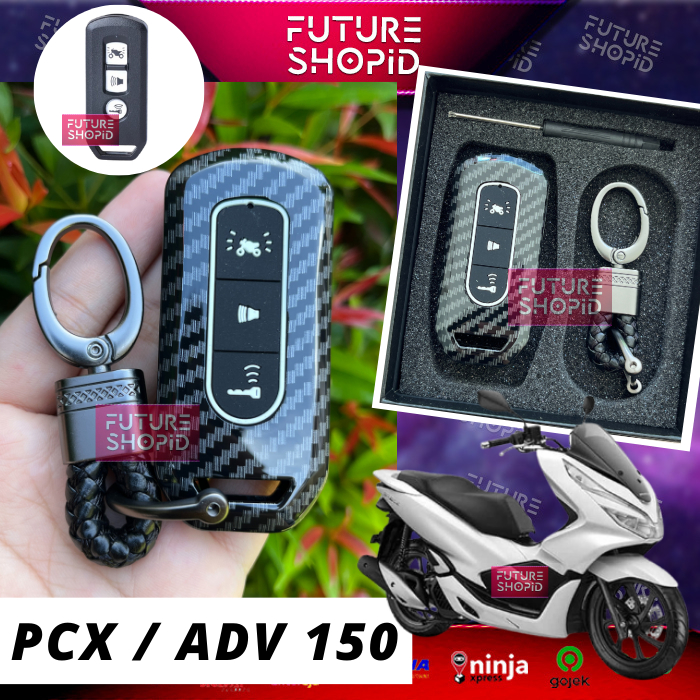 Jual Sarung Kunci Honda PCX 150/ADV/Forza Carbon 2019 Cover Pelindung ...