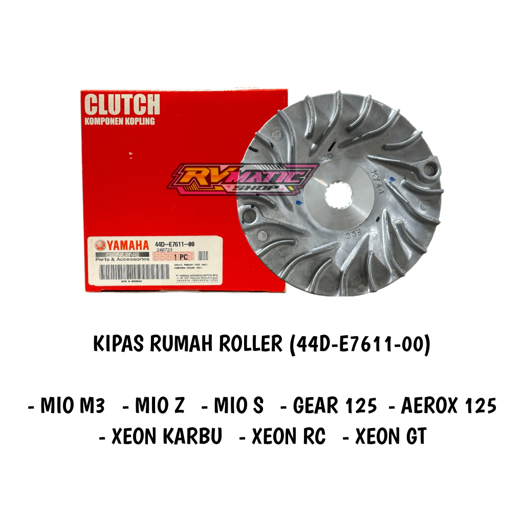 Jual KIPAS RUMAH ROLLER MIO M3 MIO Z MIO S GEAR 125 XEON ORIGINAL ...