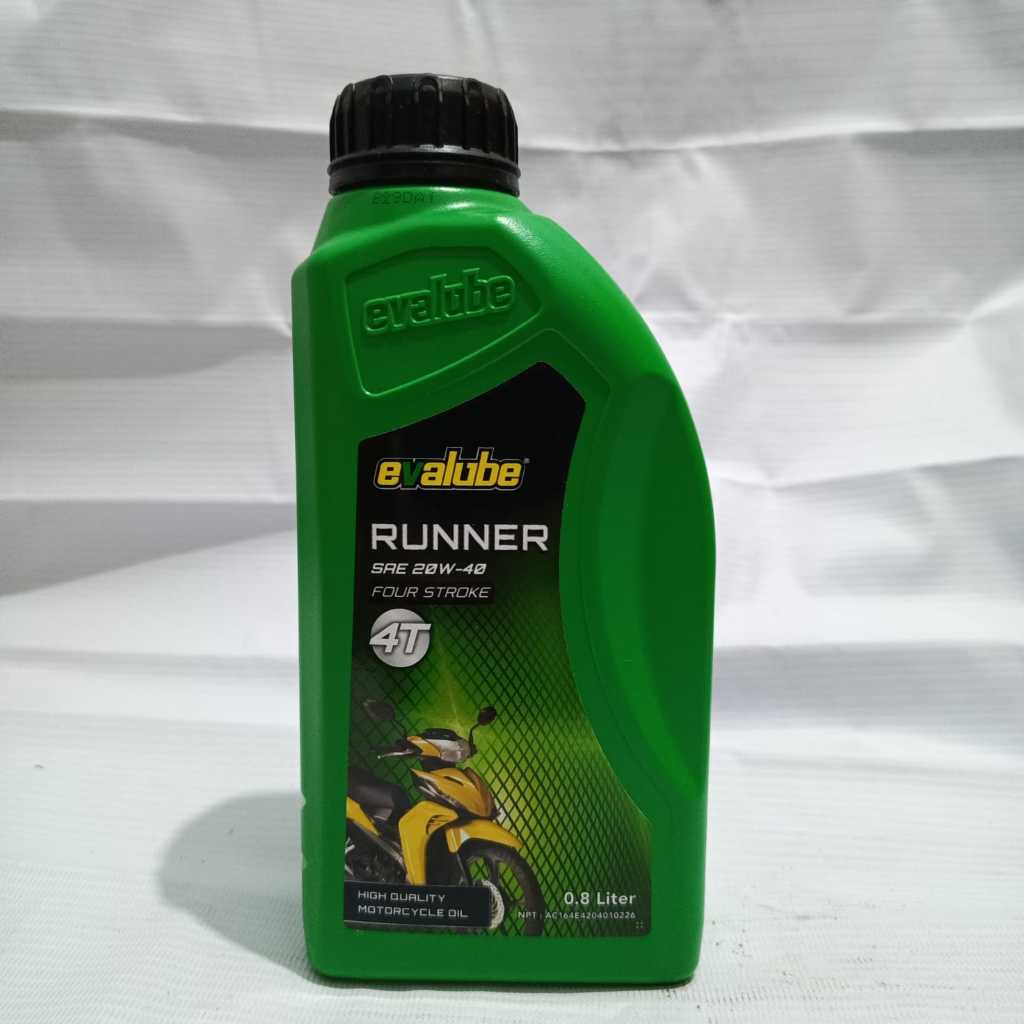Jual OLI EVALUBE RUNNER 4T 20W-40 ASLI | Shopee Indonesia