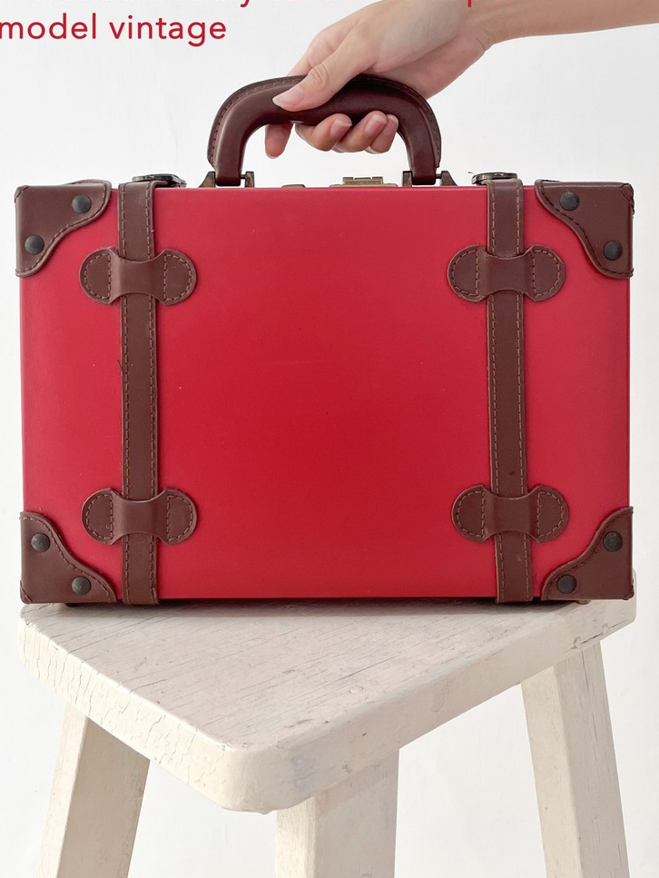 Jual beauty case / tas koper model vintage properti foto | Shopee Indonesia