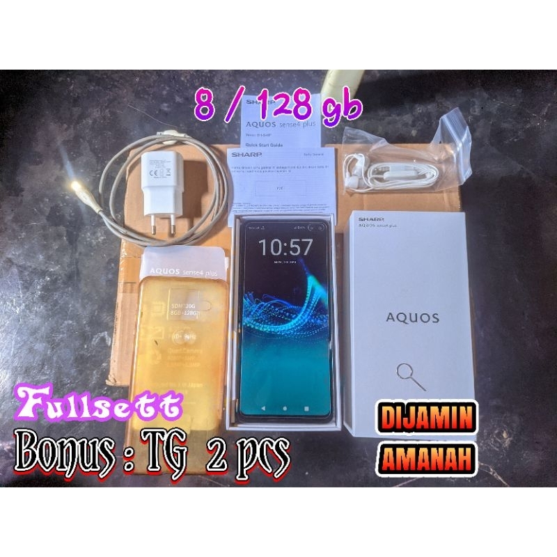 Jual Sharp Aquos Sense 4 Plus 8/128 gb RESMI | Shopee Indonesia