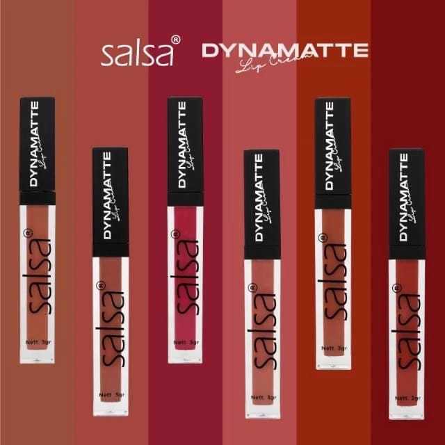 Jual SALSA - Dynamatte Lip Cream - Matte Lip Cream | Shopee Indonesia