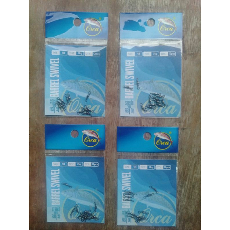 Jual KILI KILI ORCA / BARREL SWIVEL ORCA ISI 12 PCS | Shopee Indonesia
