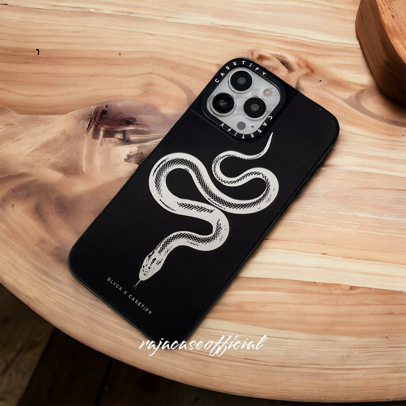 Jual Black snake casetify limited edition premium softcase ready untuk ...