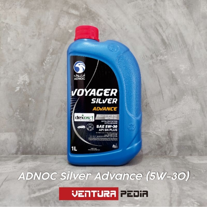 Jual ADNOC VOYAGER SILVER 5W-30 | DEXOS 1 GEN 3 | 1L | Shopee Indonesia