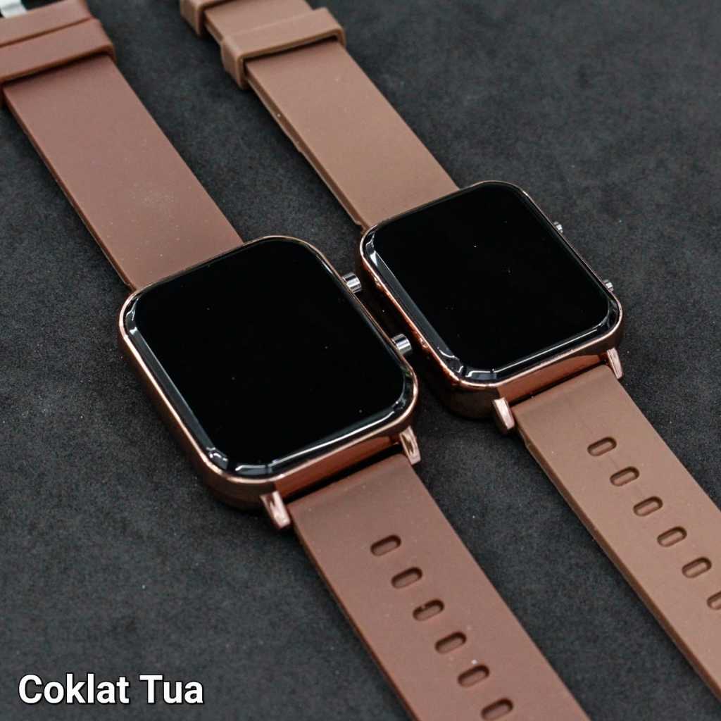 Jual JAM TANGAN PRIA WANITA LED WATCH / JAM TANGAN LED COUPLE / JAM LED ...