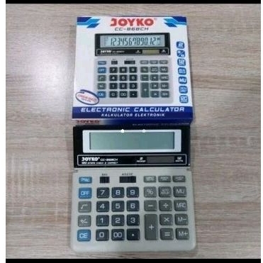 Jual Kalkulator Joyko CC-868CH (12 Digit) / Calculator Joyko CC-868CH ...