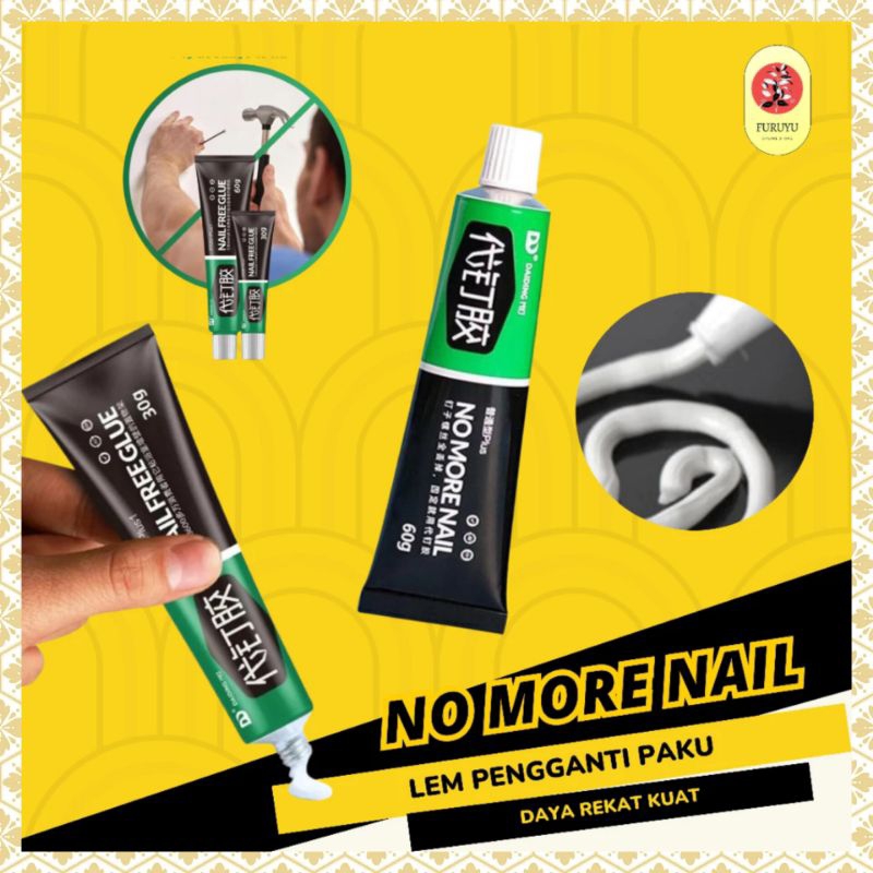 Jual lem pengganti paku tembok lem super kuat serbaguna kuat lem glue ...
