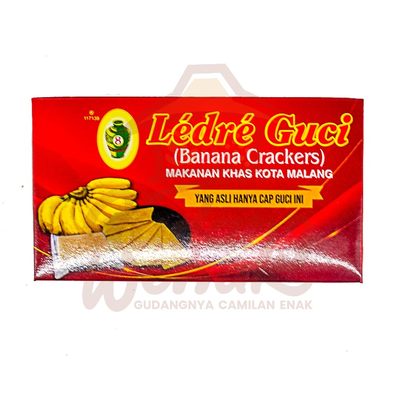 Jual Ledre Pisang Guci / Banana Crakers / Ledre Pisang Tanggung Siap ...