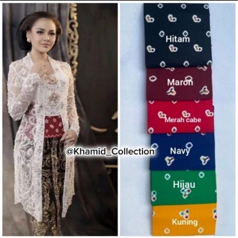 Jual Angkin Motif Jumputan | Angkin Jumputan | Stagen Jumputan ...