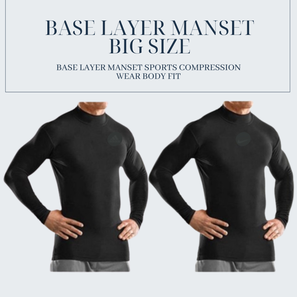 Jual Oppa Style Shop Base Layer Manset Panjang Sports Compression Wear ...