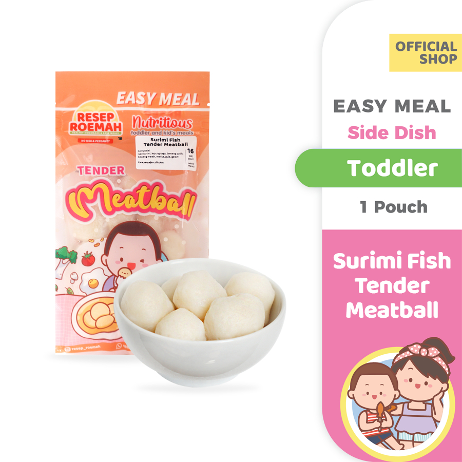 Jual Resep Roemah Surimi Fish Tender Meatball / Bakso Ikan Surimi ...