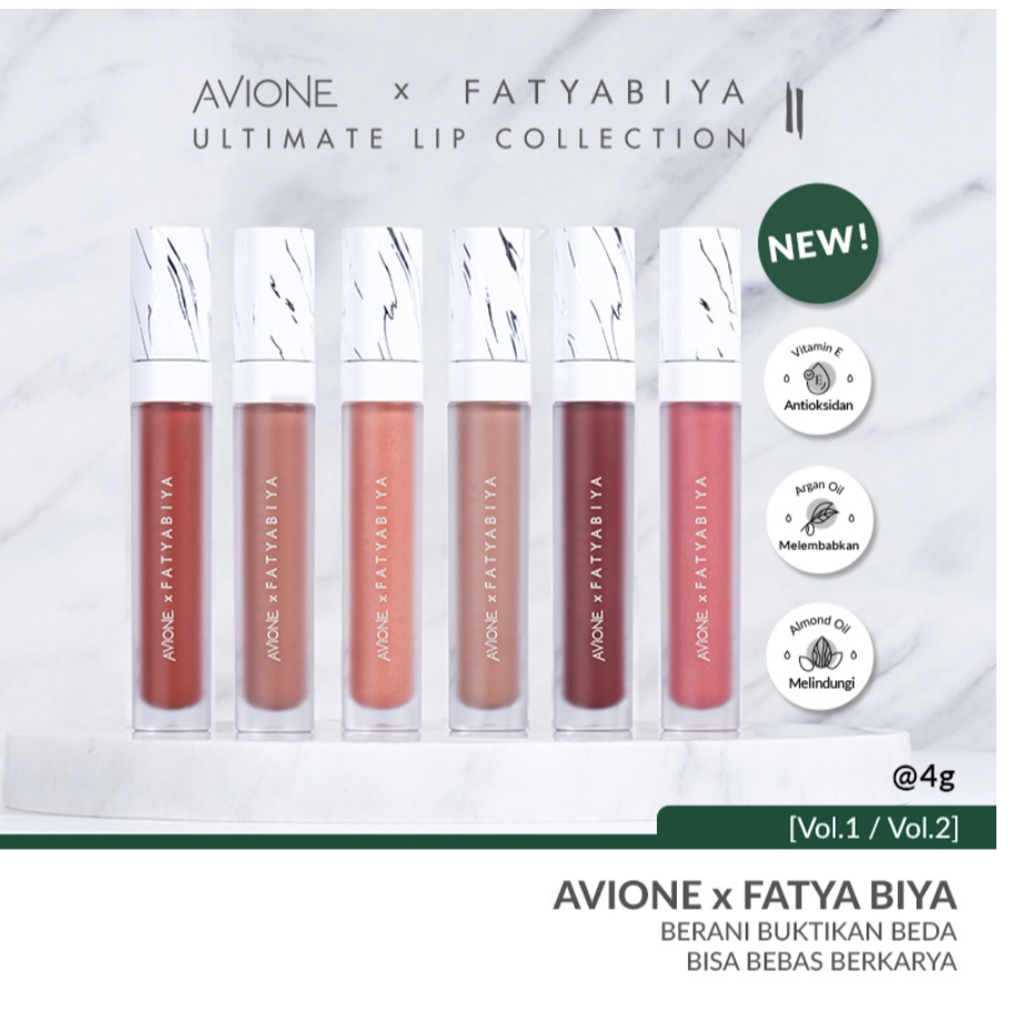 Jual Avione x Fatya Biya Liquified Longwear Lipstick | Shopee Indonesia
