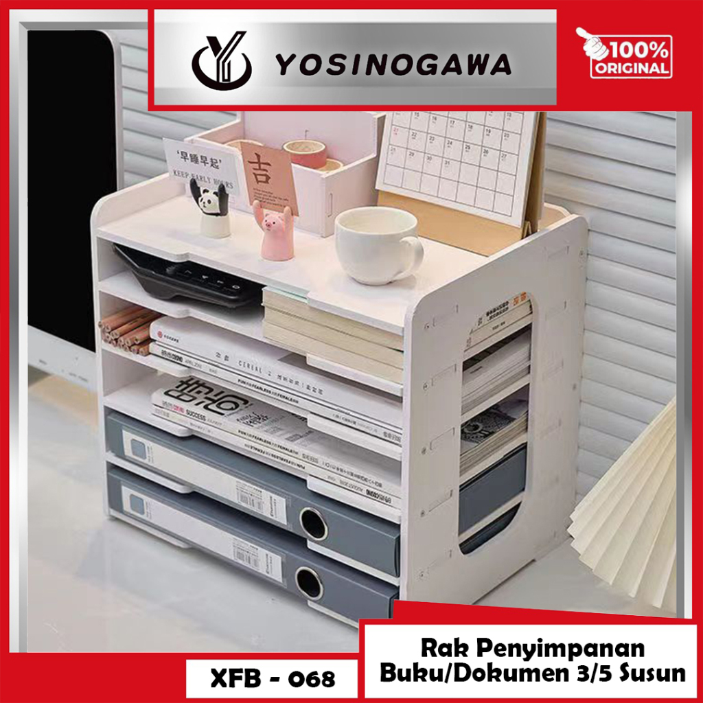 Jual YOSINOGAWA - Rak Tray Dokumen Fail Kerja Paper Tray File Desk ...
