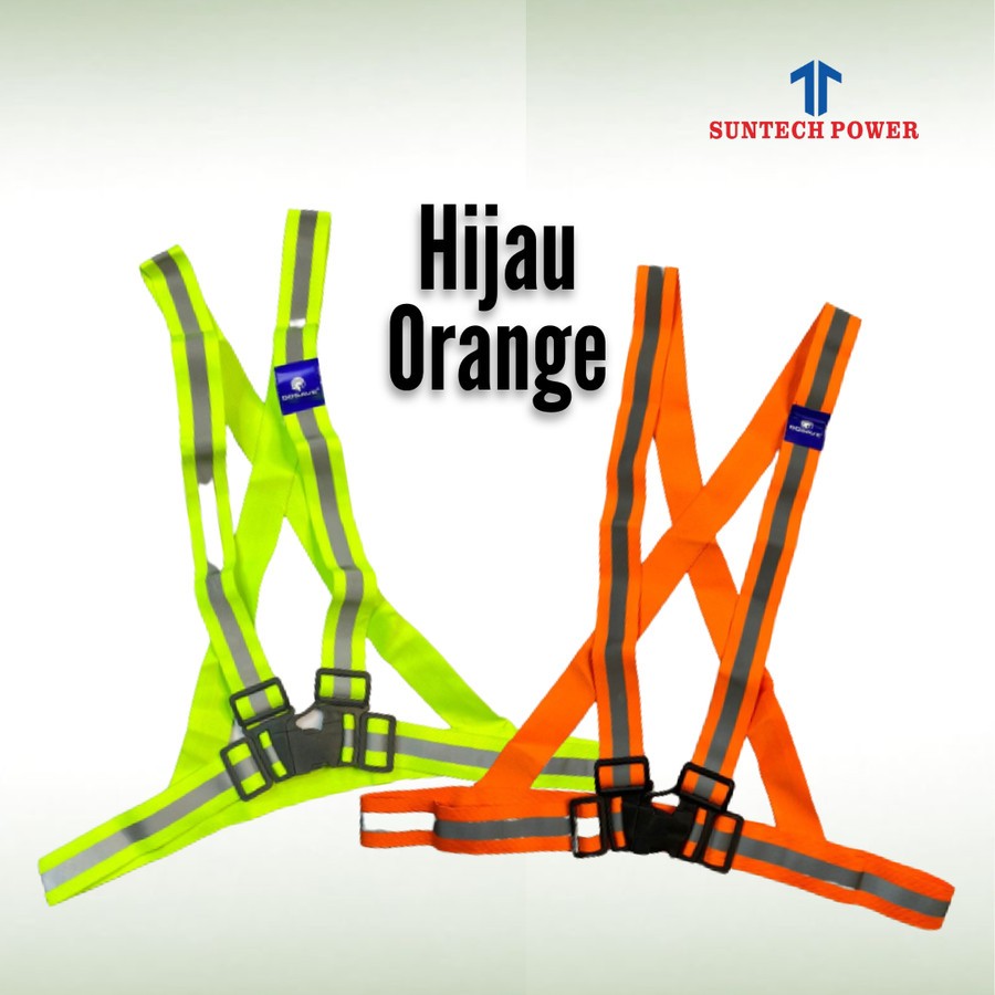 Jual Rompi Karet V Elastis Go Save Safety All Size Polos Hijau Dan ...