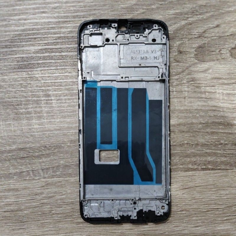 Jual frame/tulang tengah/tatakan dudukan LCD Oppo A17/A17k Black ...
