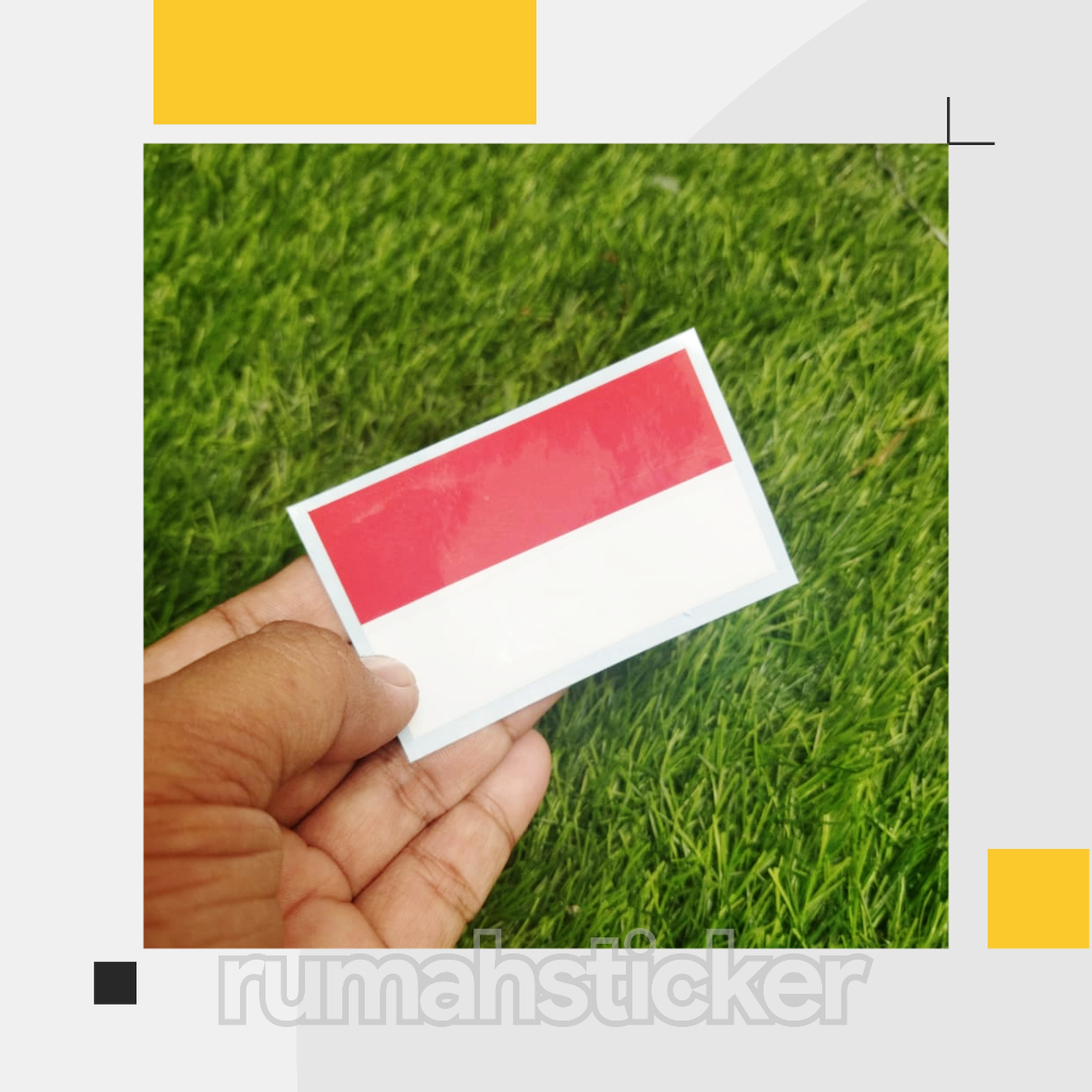 Jual STICKER STIKER CUTTING AKSESORIS MOTOR MOBIL HELM KACA GADGET DLL BENDERA INDONESIA ...