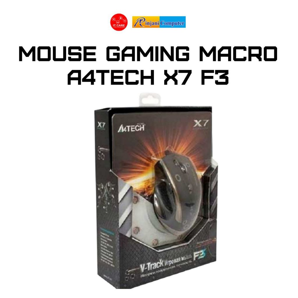 Jual Mouse Gaming Macro A4tech X7 F3 Shopee Indonesia