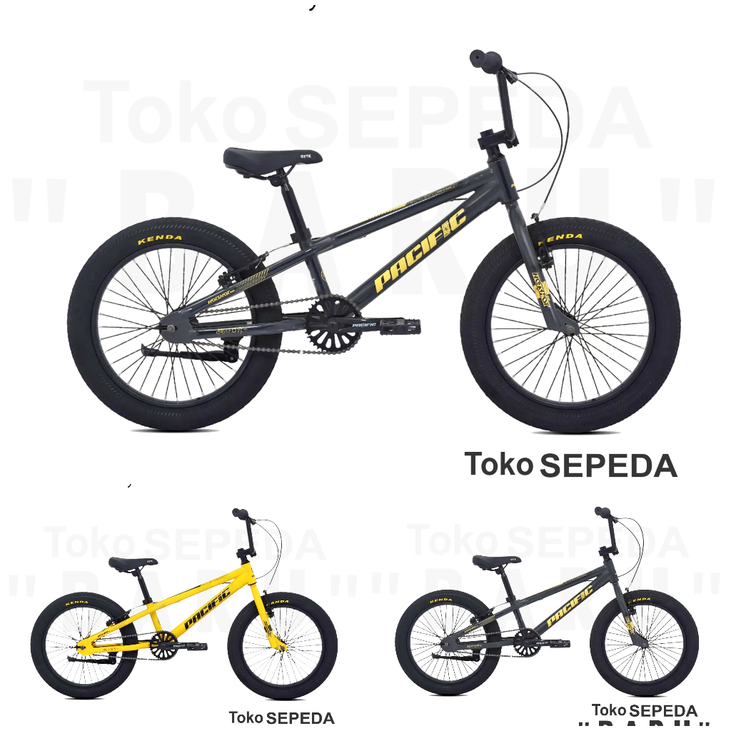Jual TB - Sepeda BMX PACIFIC HOTSHOT B2W Ukuran 20 Inch | Shopee Indonesia