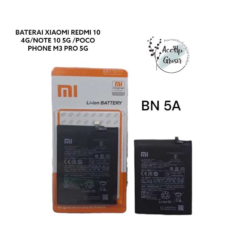 Jual Baterai Batre Xiaomi Redmi 10 4G / Redmi Note 10 5G / Pocophone M3 ...