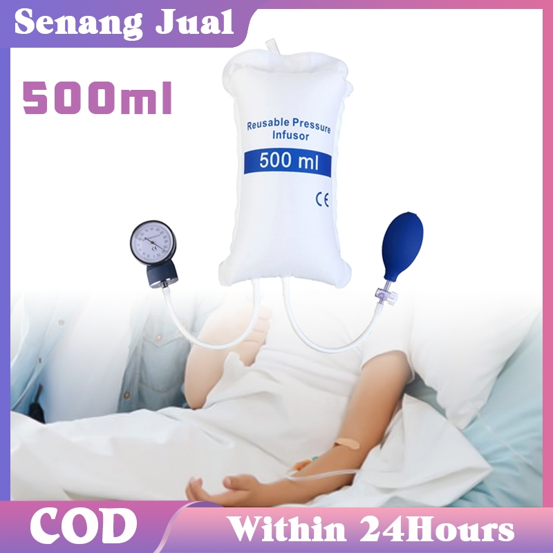 Jual Reusable Pressure Infusion Bag 500ml / Tas Infus Medis Dengan ...