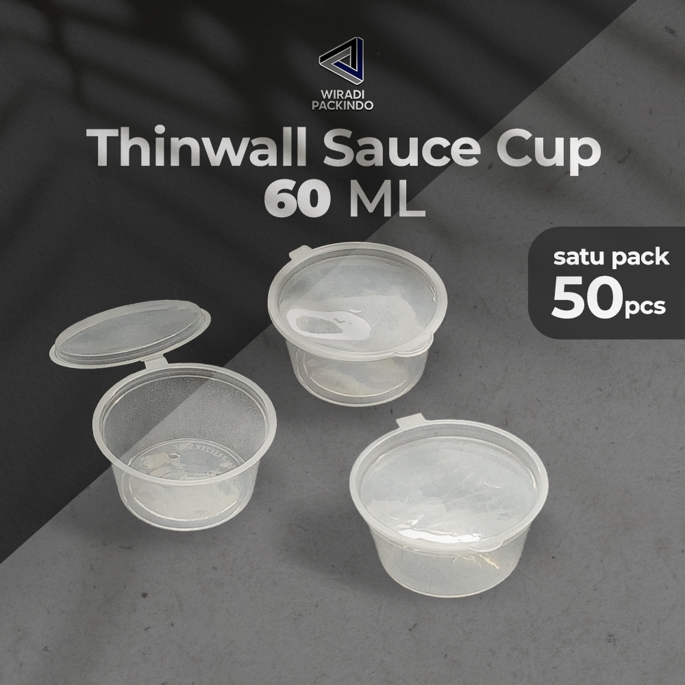 Jual Cup Saos 50ml & 60ml Tempat Sauce Saus Sambal | Shopee Indonesia