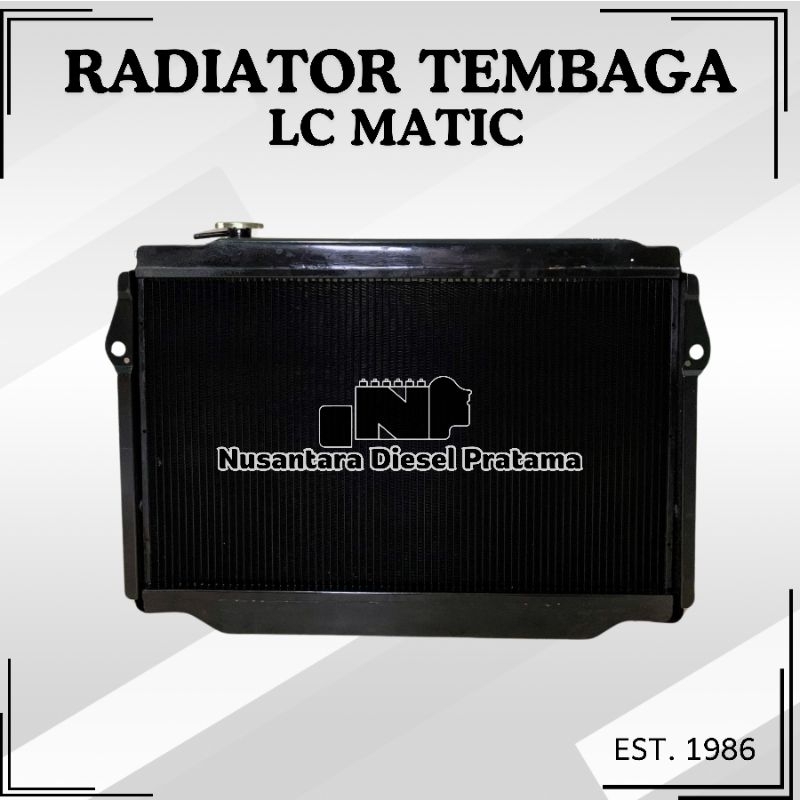 Jual Radiator Tembaga Toyota LC Matic / RADIATOR TOYOTA MATIC ...