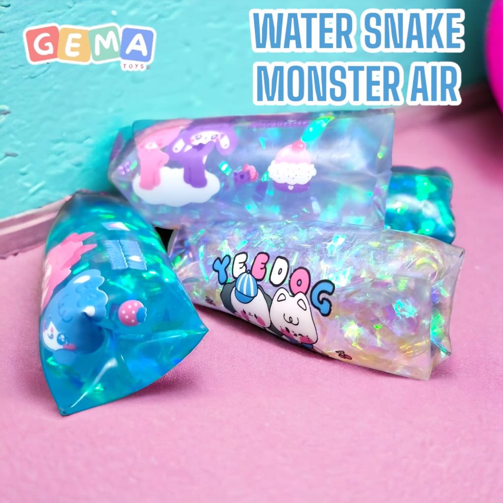 Jual Mainan Monster Air Water Snake Squishy Licin | Shopee Indonesia
